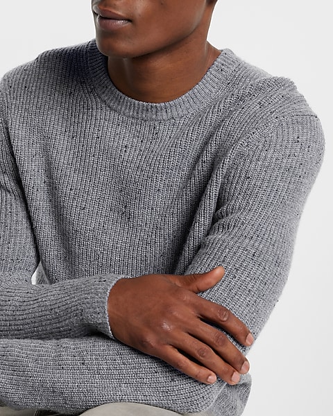 Wool-blend Crew Neck Sweater | Express Wool-blend Crew Neck Sweater | Express