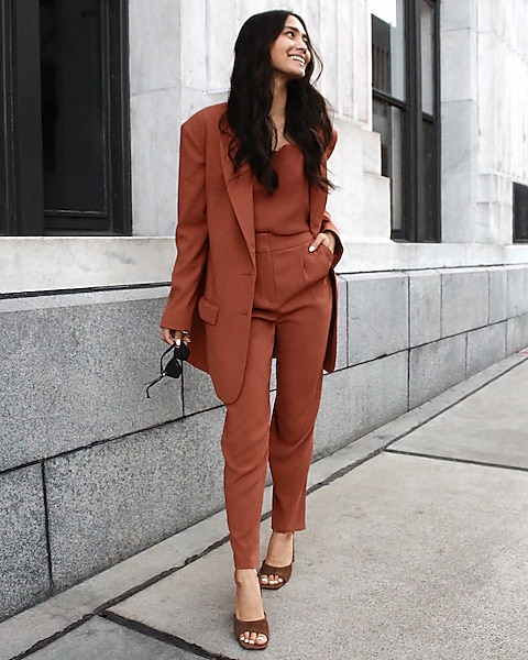Oversized Boyfriend Blazer | Express Oversized Boyfriend Blazer | Express