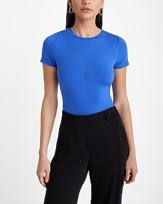 Supersoft Fitted Double Layer Crew Neck Tee