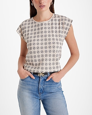 E Monogram Crew Neck Gramercy Tee